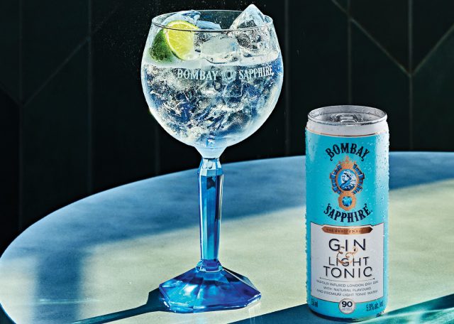 Bombay Sapphire & Light Tonic RTD | Low Calorie Gin & Tonic | Bombay ...